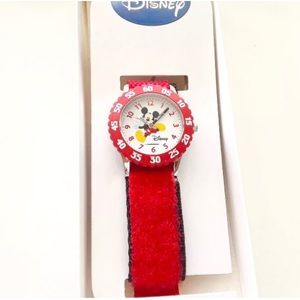 Disney | Accessories | Disney Red Mickey Mouse New Watch | Poshmark